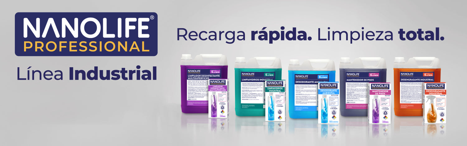 Nanolife® I Limpieza y desinfección en recargas – Nanolife com