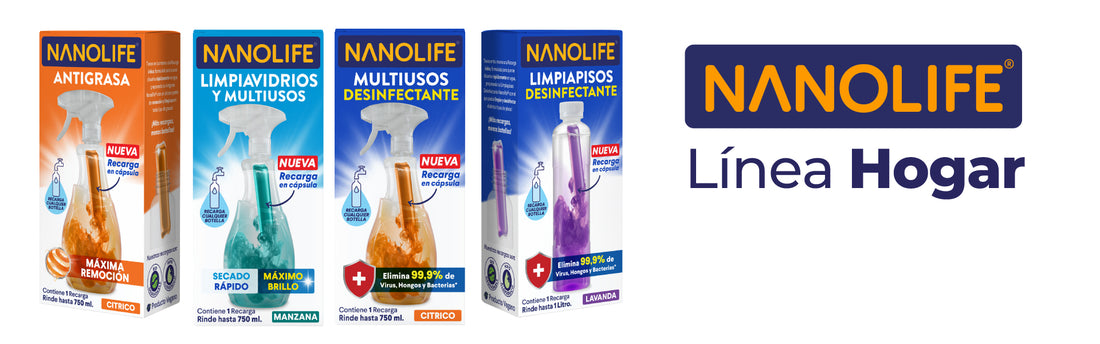 Nanolife® I Limpieza y desinfección en recargas – Nanolife com